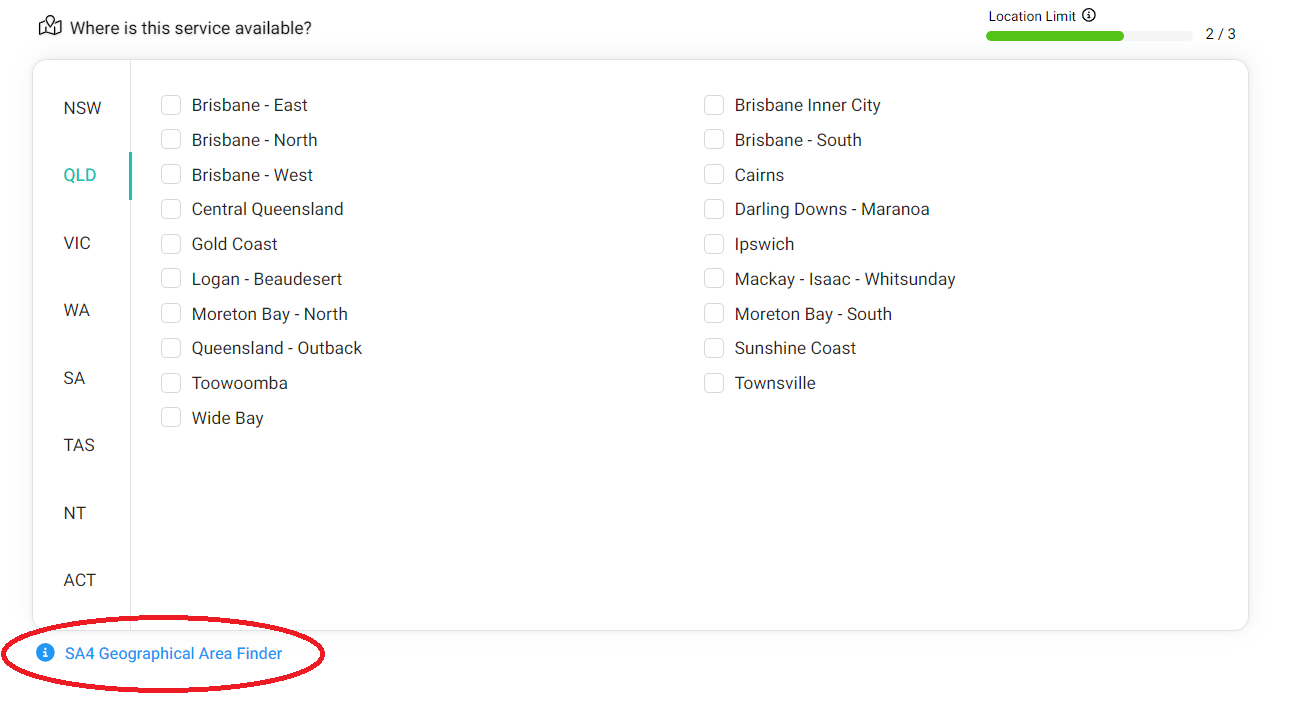 What are SA4s and how can you determine your location? – Clickability